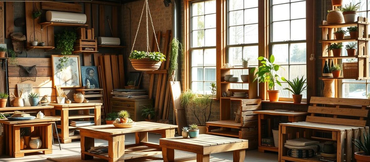 Repurposed Wooden Pallet Projects for Your Home